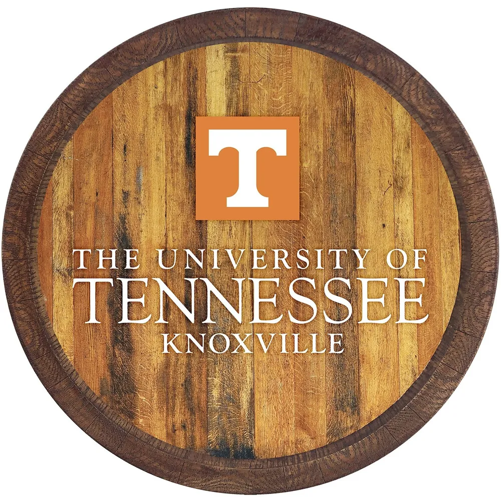 Lids Tennessee Volunteers 21'' x 21'' Wordmark Faux Barrel Top Sign ...