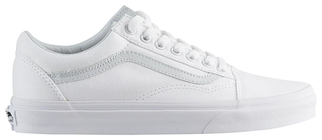Plain white vans store