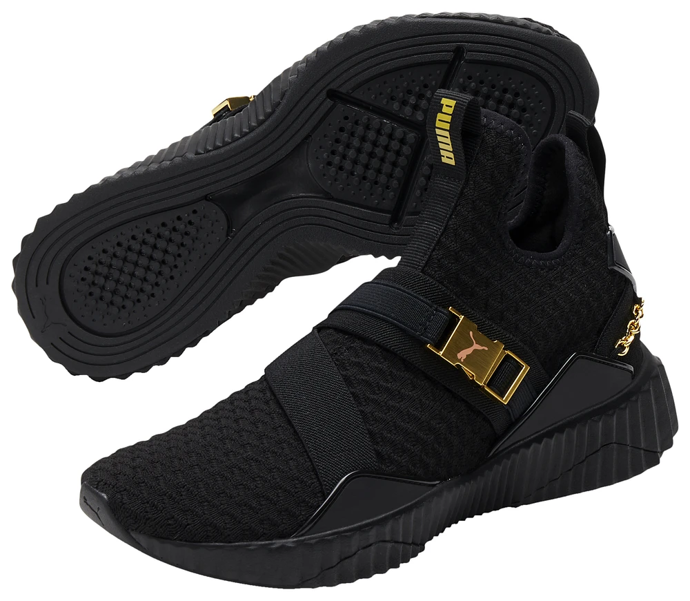 PUMA Womens Defy Mid - Shoes Gold/Black | Mall of America®
