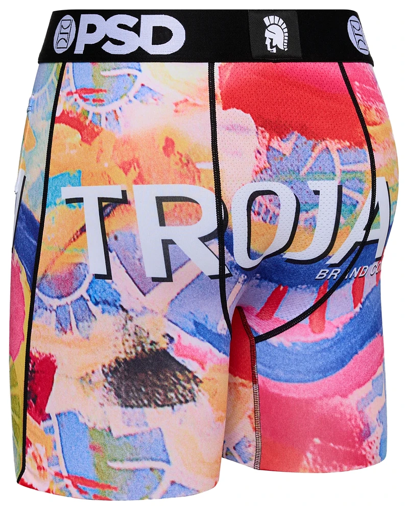 PSD Mens Trojan Nirvana Underwear - Yellow/Black/Red | Hamilton Place