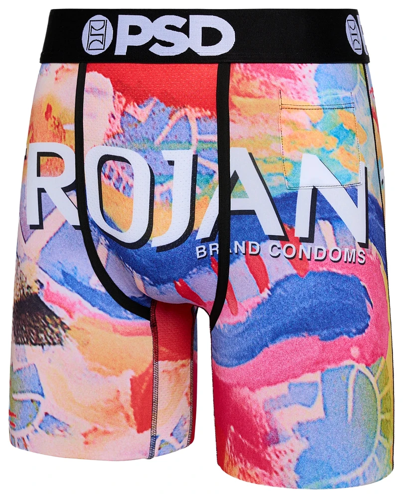 PSD Mens Trojan Nirvana Underwear - Yellow/Black/Red | Hamilton Place