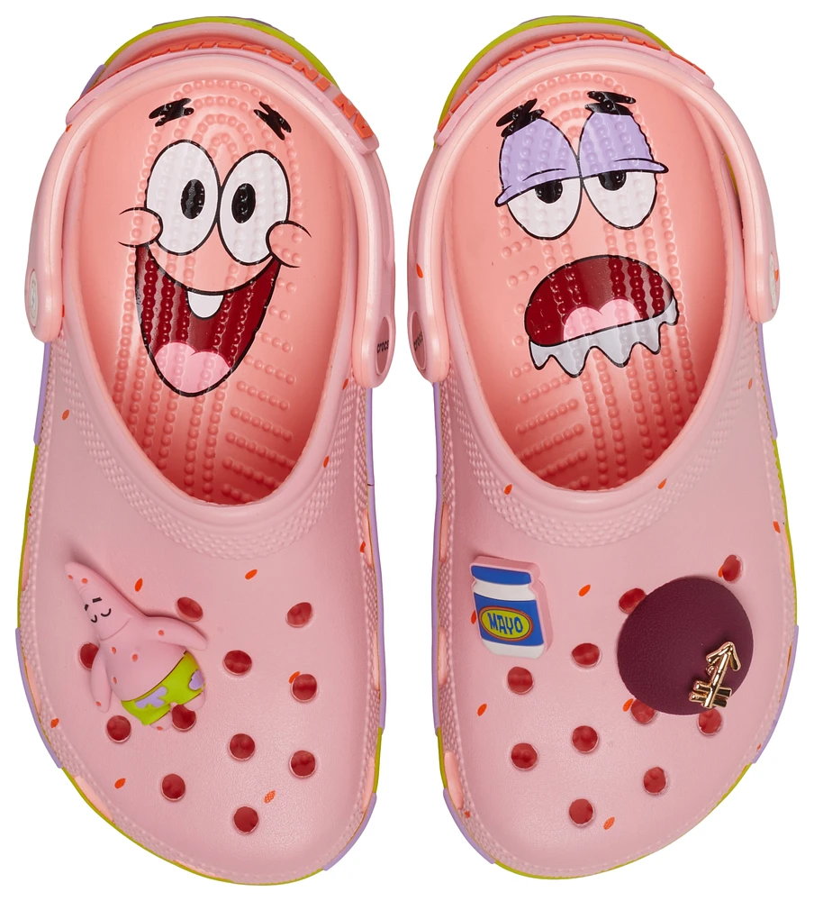 Crocs Mens Spongebob Patrick Classic Clogs - Shoes Pink/Green | Mall of ...