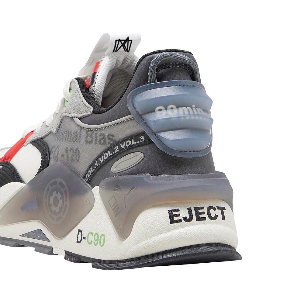 PUMA Mens RS-XL Cassette Tape - Running Shoes Cool Dark Grey/Black ...