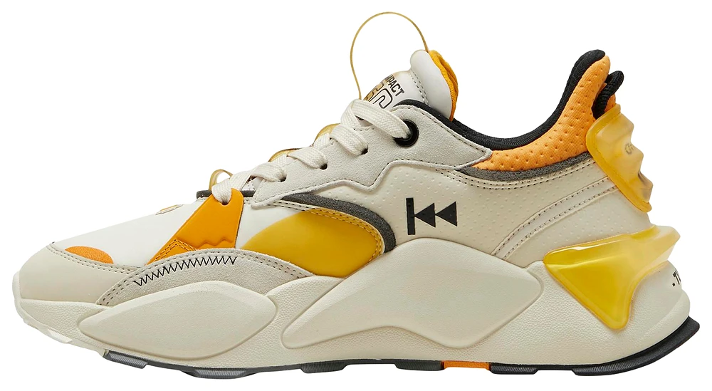 PUMA Mens RS-XL Disc - Running Shoes Yellow Sizzle/Alpine Snow/White ...