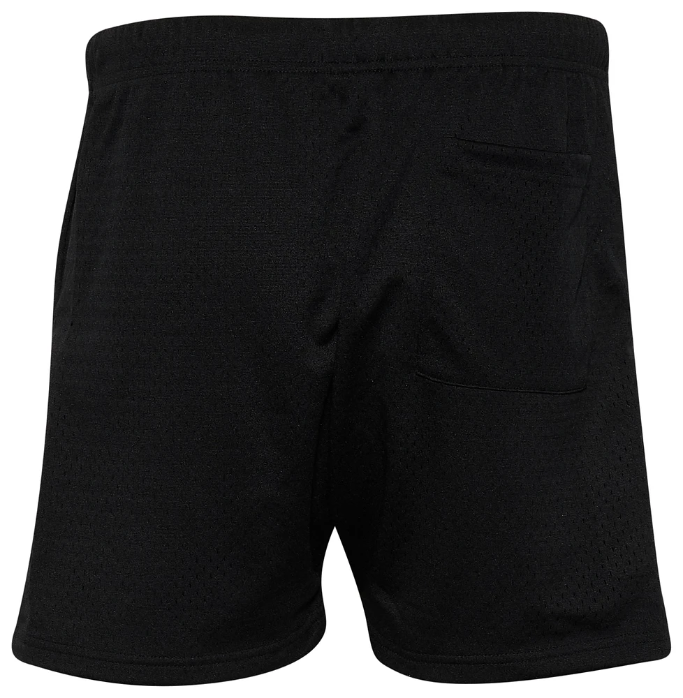 Pro Standard Mens Hawks NBA Button Up Mesh Shorts - Black | Mall of ...
