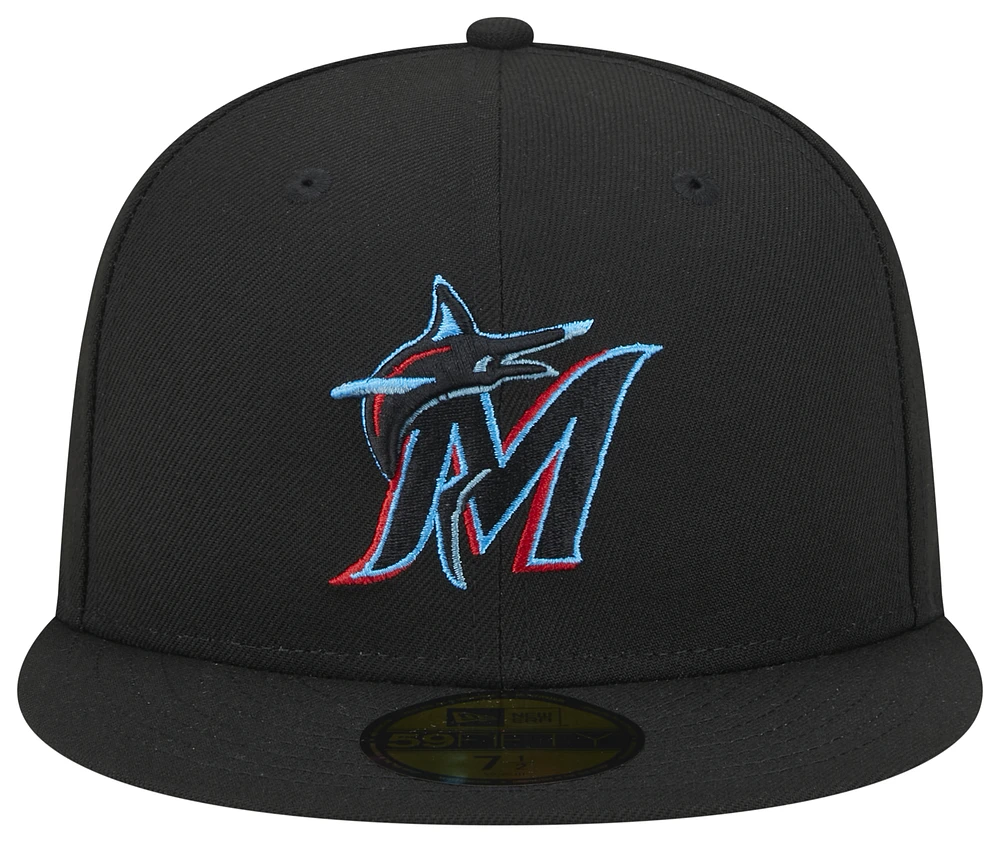 New Era Marlins 5950 Evergreen Side Patch Fitted Hat - Adult | Mall of America®