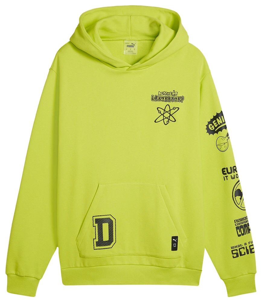 PUMA Mens Dexters Laboratory Hoodie - Lime Pow | Mall of America®