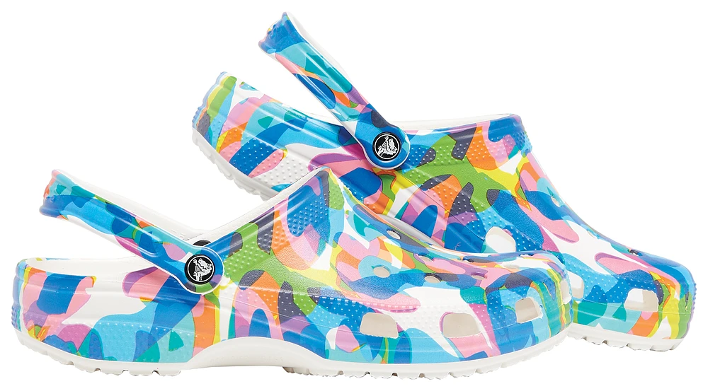 Crocs Mens Crocs Bubble Block Clogs - Mens Shoes White/Multi Size 10.0 ...