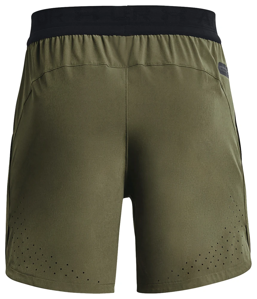 Under Armour Mens Peak Woven Shorts - Marine Od Green/Black | Mall of ...