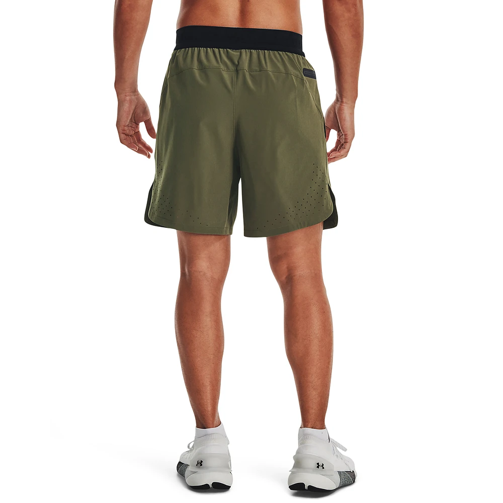 Under Armour Mens Peak Woven Shorts - Marine Od Green/Black | Mall of ...