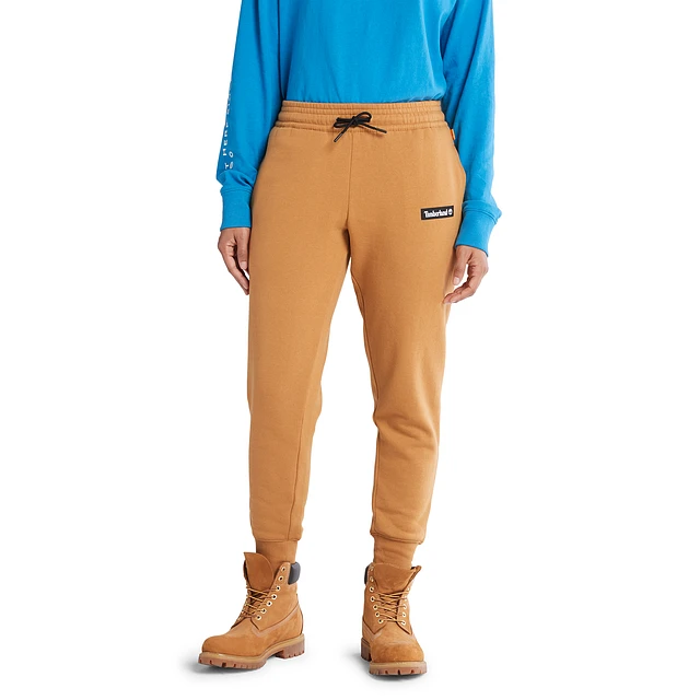 Timberland Mens Woven Badge Sweatpants - Wheat Boot at Hamilton Place ...