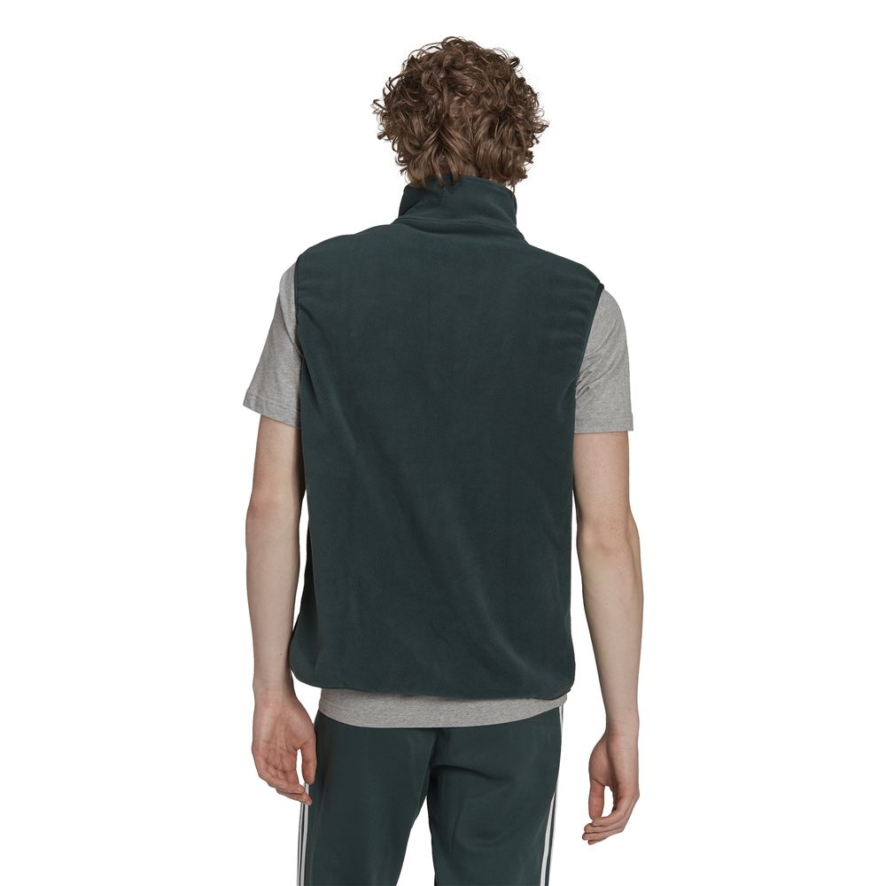 Adidas Originals Adicolor 3 Stripe Teddy Fleece Vest | Bramalea City Centre