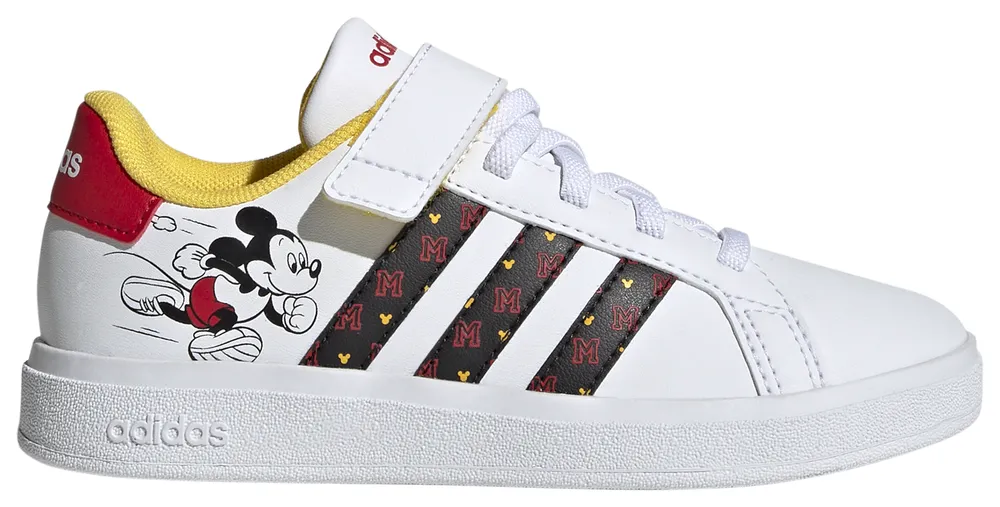 Adidas x Disney Grand Court Mickey Hook-and-Loop - Boys' Preschool ...