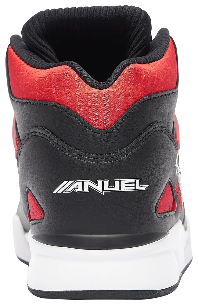 Reebok Mens Pump OMNI Zone 2 Anuel - Shoes Black/Red | Mall of America®