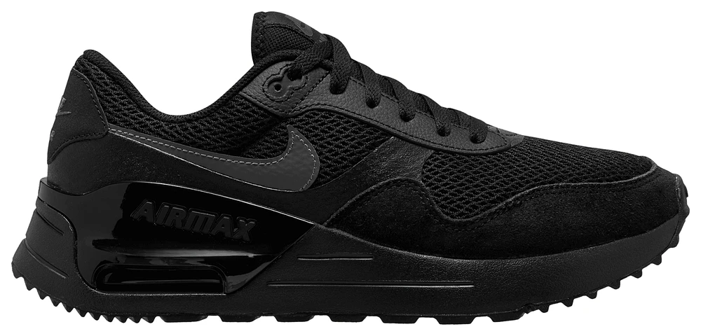 Nike Mens Air Max System - Shoes Black/Grey/Black | Hamilton Place