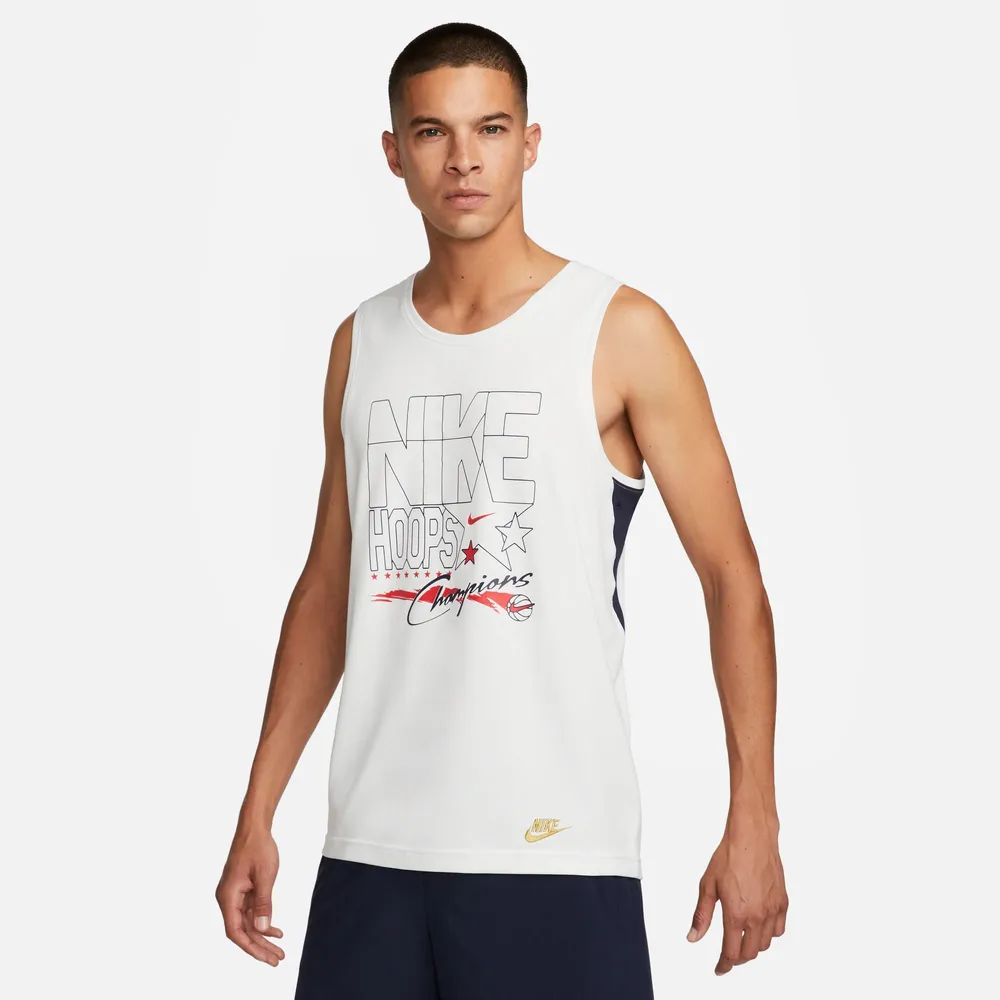 Nike Mens Dri-FIT Primary Hoops Tank | Hamilton Place