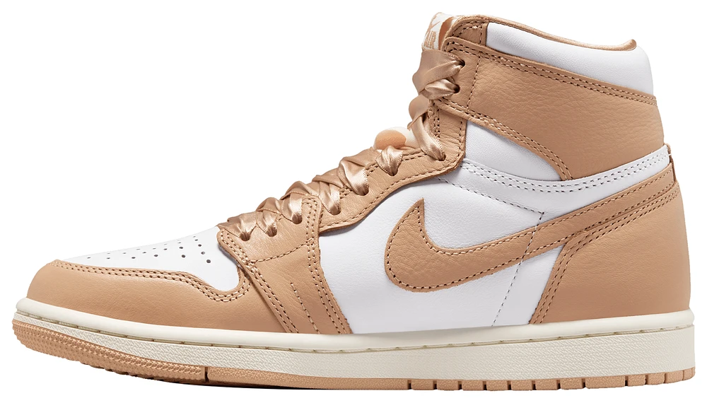 Jordan Womens Retro 1 Hi OG V2 - Basketball Shoes Prailine/White/Sail ...