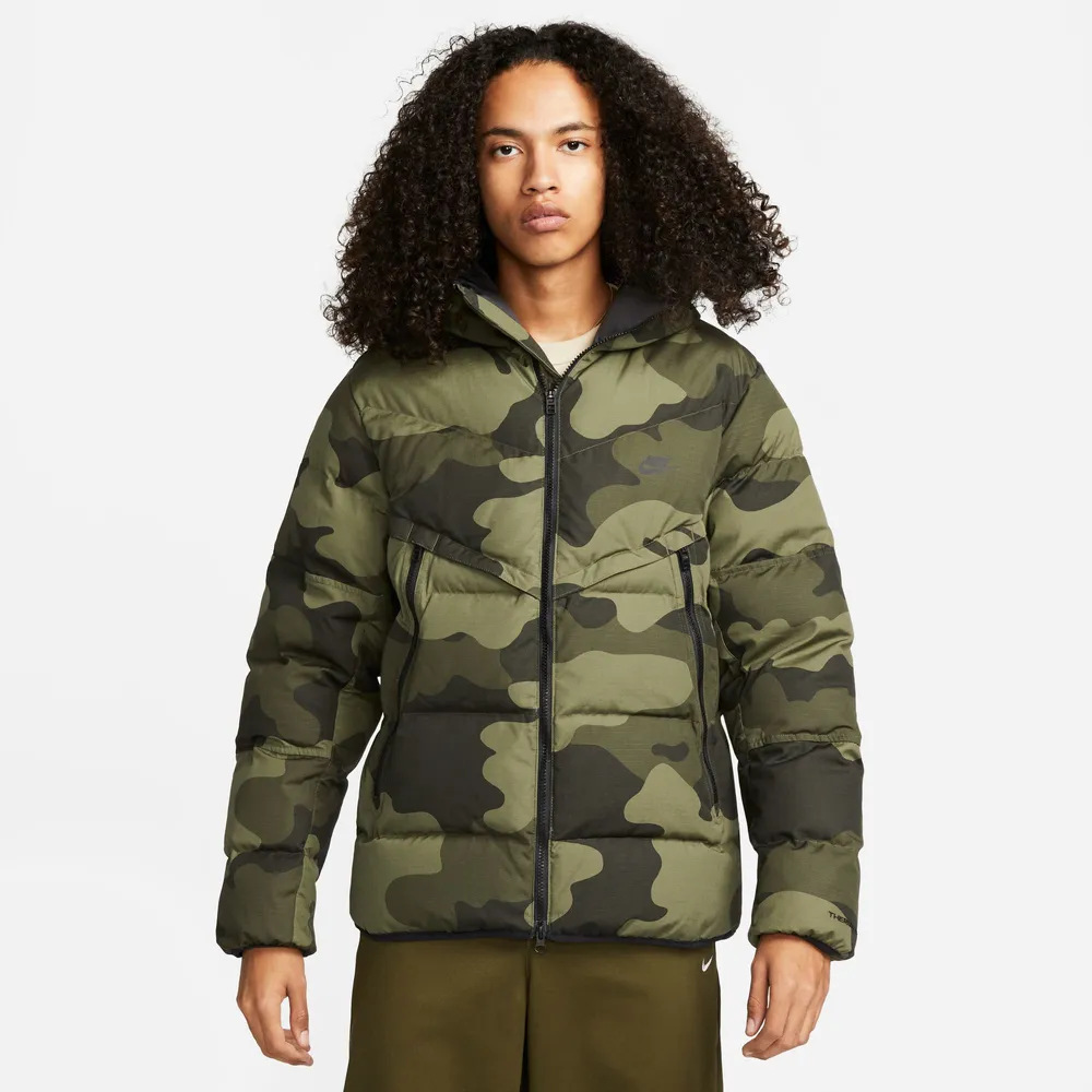 Nike Mens TF PL Field Jacket - Black/Olive | Mall of America®