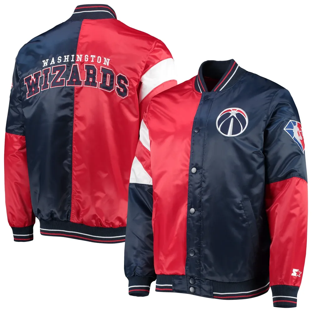 Starter Wizards 75th Anniversary Leader Full-Snap Jacket - Men's | Mall ...