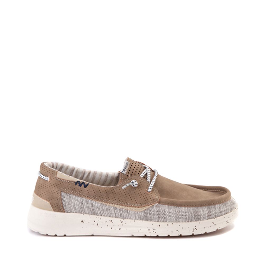 HEYDUDE Mens HEYDUDE Welsh Slip On Casual Shoe - Seal | Hamilton Place
