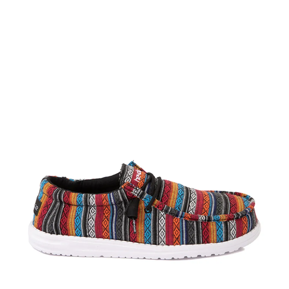 HEYDUDE Mens HEYDUDE Wally Serape Casual Shoe - Desert Horizon | Mall ...