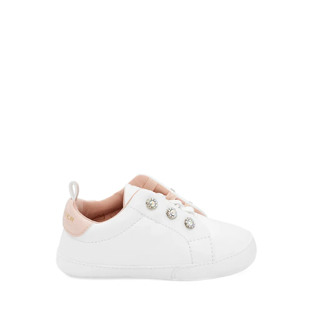Kurt Geiger Mini Liviah Sneaker - Baby / Toddler White Pink | Hamilton ...