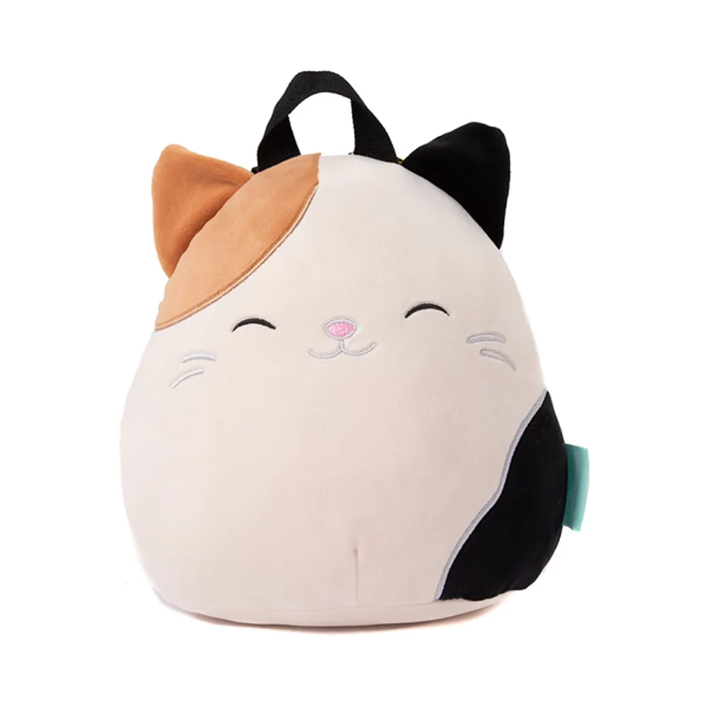 Squishmallows Cam The Cat Plush Backpack - Black / White / Tan | Mall ...