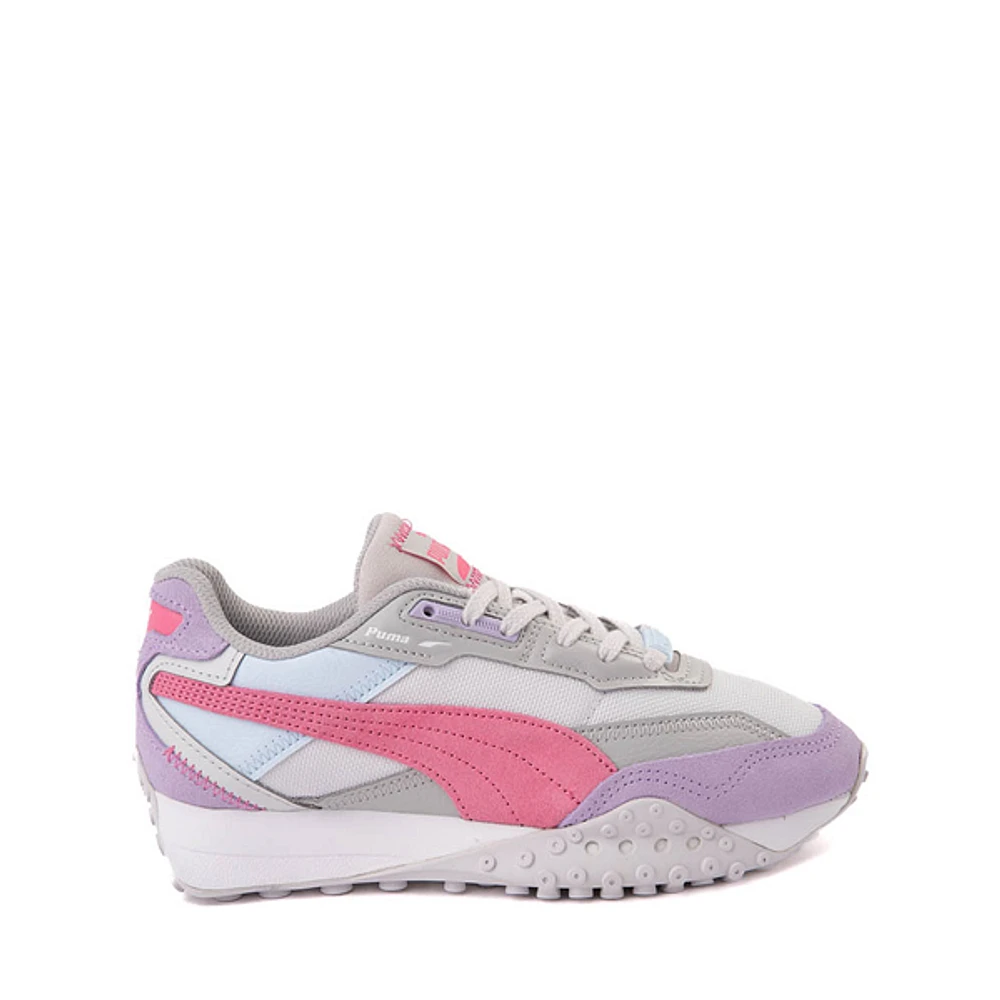 PUMA Blacktop Rider Athletic Shoe - Big Kid Feather Gray / Strawberry ...