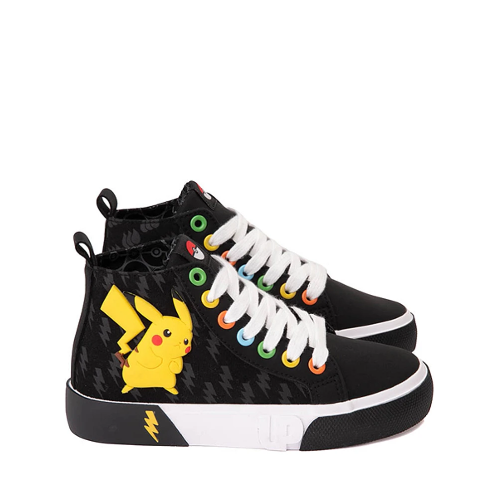 Ground Up Pokémon Hi Sneaker - Little Kid / Big Black Multicolor ...