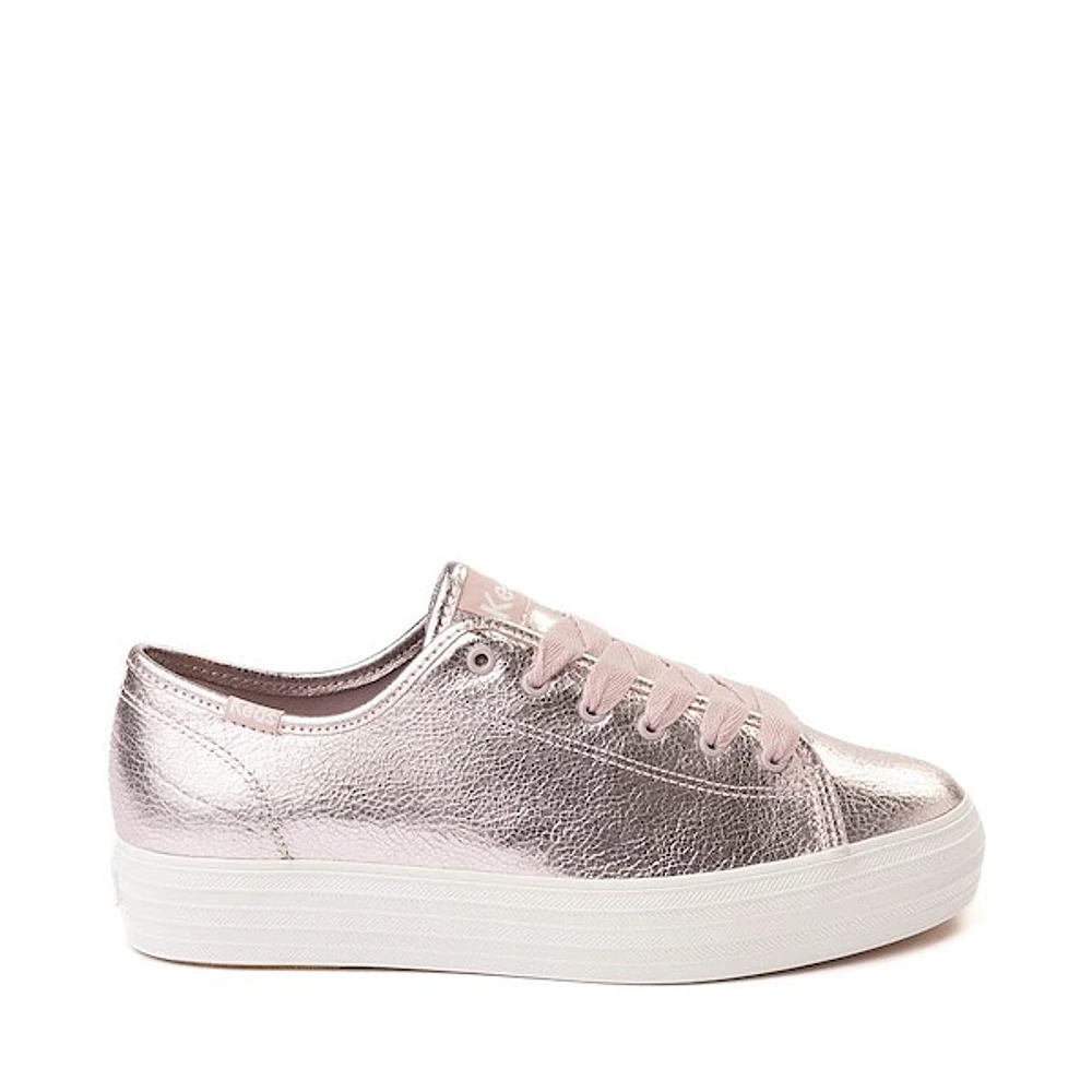 Keds Womens Keds Triple Kick Platform Sneaker - Pink Metallic at Mall ...