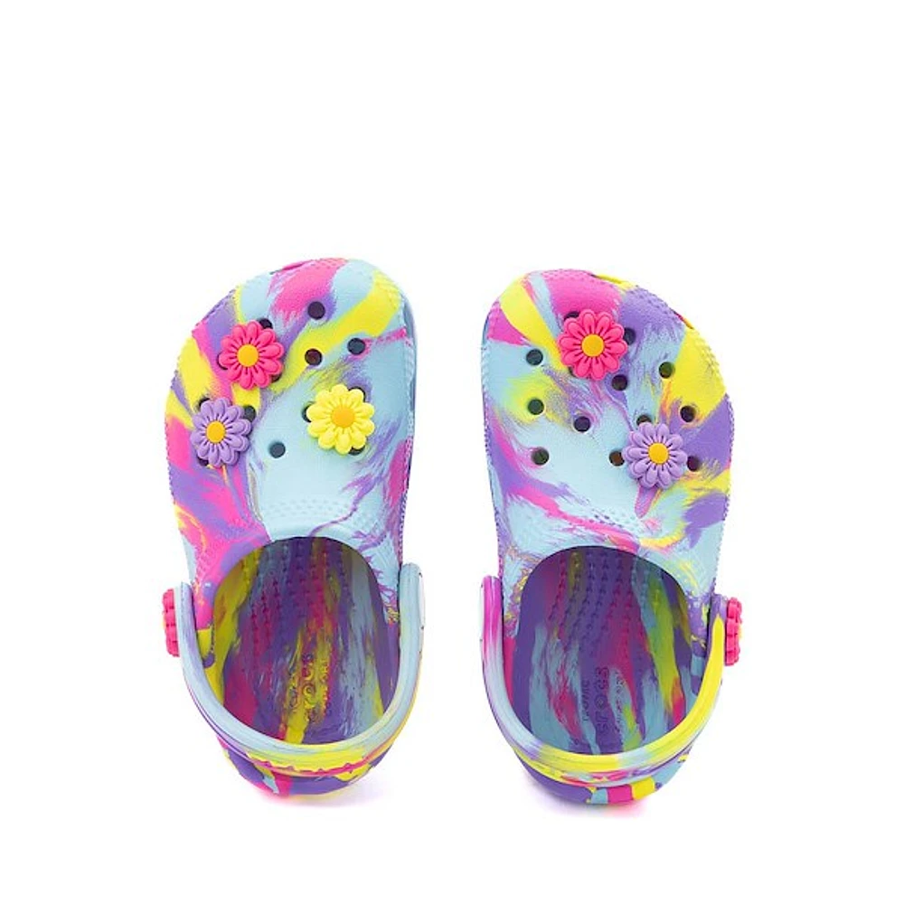 Crocs Classic Flower Power Clog - Baby / Toddler Arctic Multicolor ...