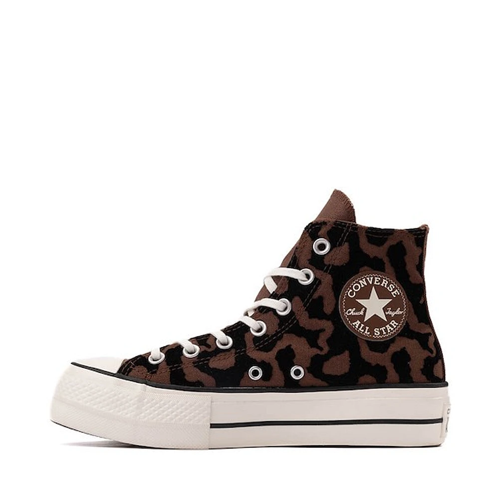 Converse Chuck Taylor All Star Lift Lavish Leopard High-Top Sneaker ...
