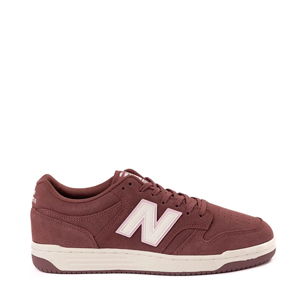 New Balance 480 Athletic Shoe - Washed Burgundy / Light Raspberry Sea ...