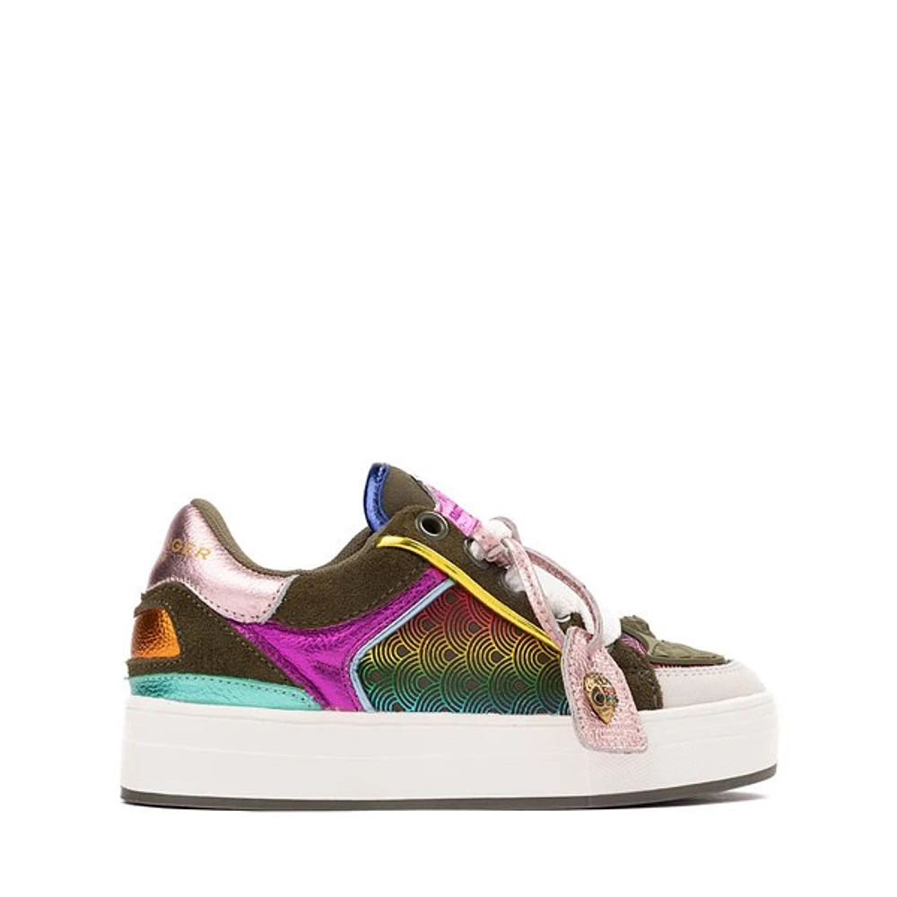 Kurt Geiger Mini Southbank Tag Sneaker - Little Kid / Big Green ...