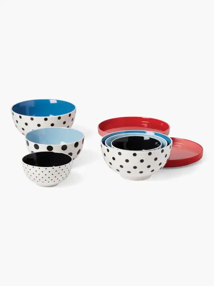 Kate Spade On The Dot 8-Piece Nesting Dinnerware Set | Mall of America®