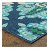 Kirkland's Floral Medallion Jenn Outdoor Rug, 5x7 | Hamilton Place