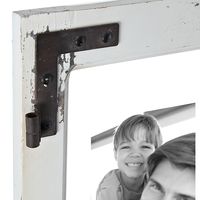 Kirklands Distressed Wood and Metal Windowpane Collage Frame | Hamilton ...