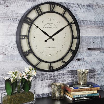 Large number wall clock | Hamilton Place