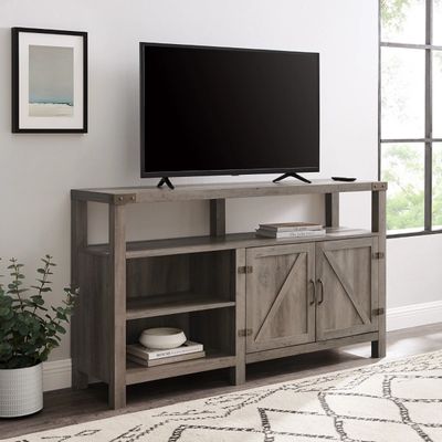 Slatted door tv stand | Hamilton Place