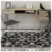 Kirkland's Black Alex Area Rug, 5x7 | Hamilton Place