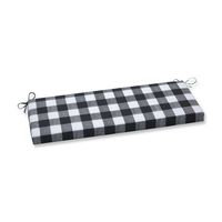Kirklands Black Buffalo Check Outdoor Bench Cushion | Hamilton Place