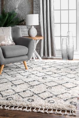 Modern shag rug | Hamilton Place