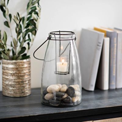 Round glass lantern | Hamilton Place