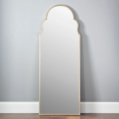 Kirkland's Champagne Maria Metal Arch Mirror | Hamilton Place