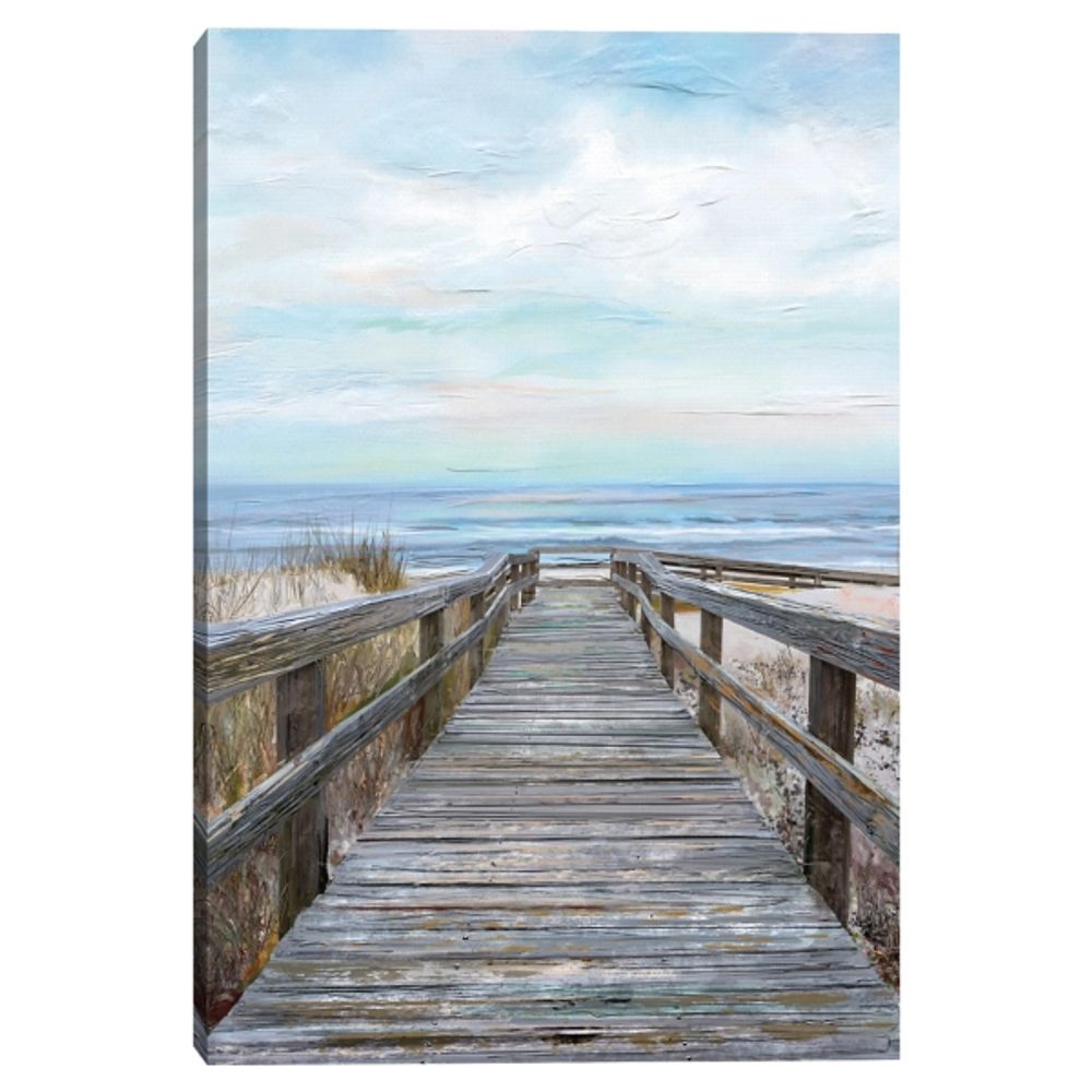 Kirklands Pier Pressure Canvas Art Print | Hamilton Place
