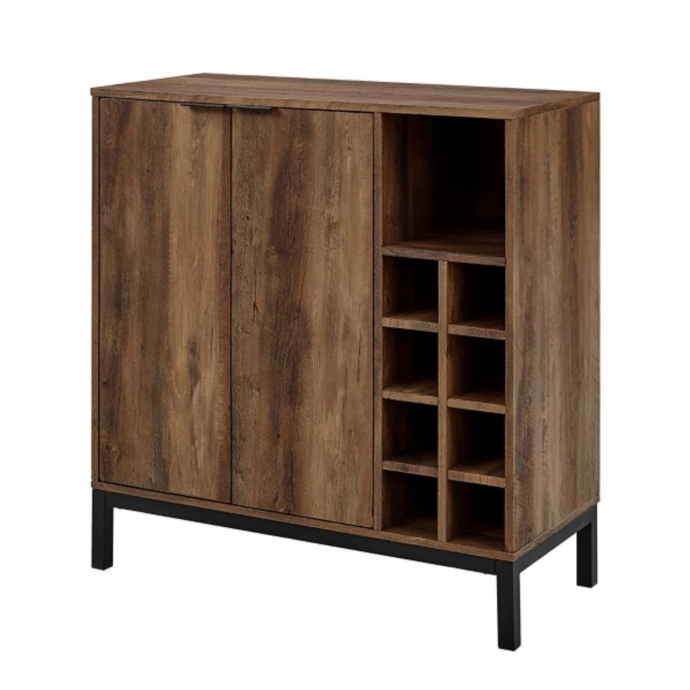 Kirklands Reclaimed Wood Industrial Bar Cabinet | Hamilton Place