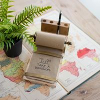 Kirkland's Wooden Tabletop Note Roll | Hamilton Place