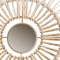 Kirklands Corn Husk Wrapped Mirrors, Set of 3 | Hamilton Place