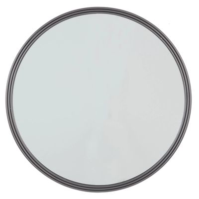 Kirkland's Silver Metal Frame Round Wall Mirror | Hamilton Place