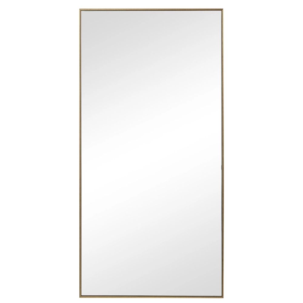 Kirkland's Golden Simple Rectangular Frame Wall Mirror | Hamilton Place